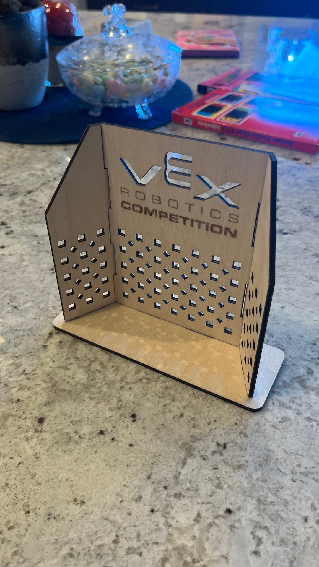 Smaller VEX Trophy Laser Cut Files - Etsy