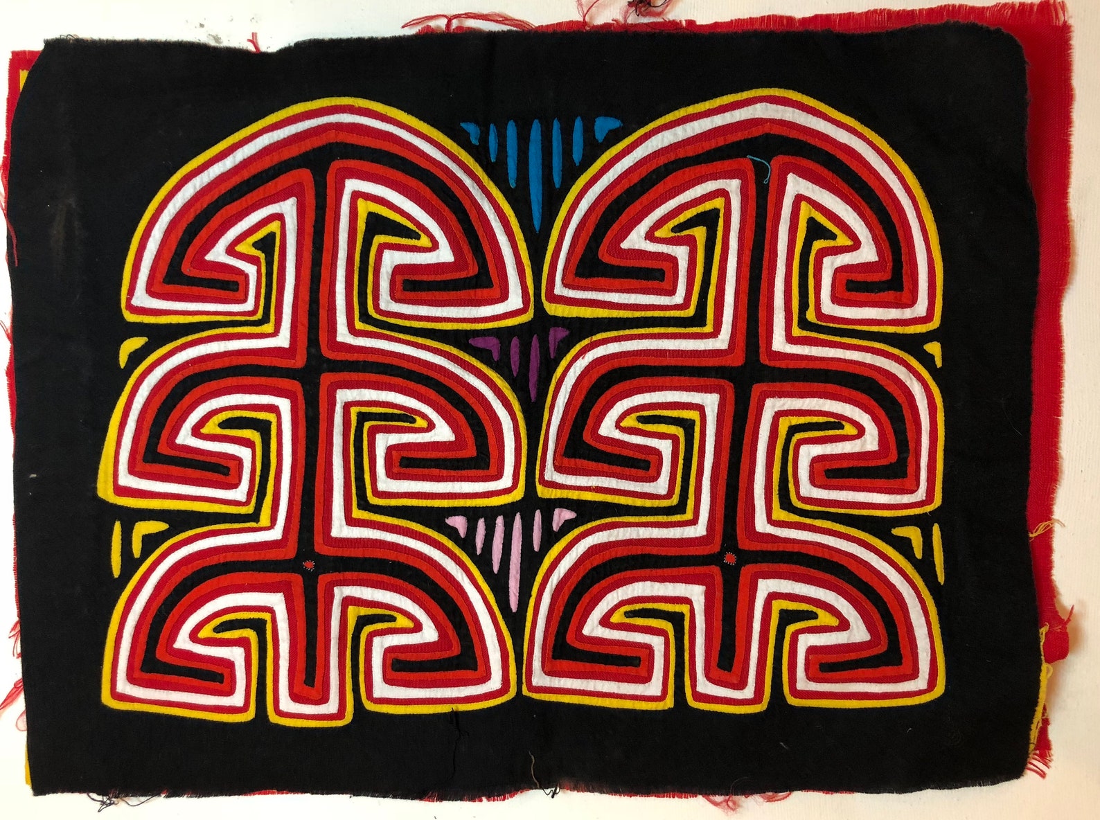 Mola Traditional Textile Guna Yala Panama Kuna - Etsy