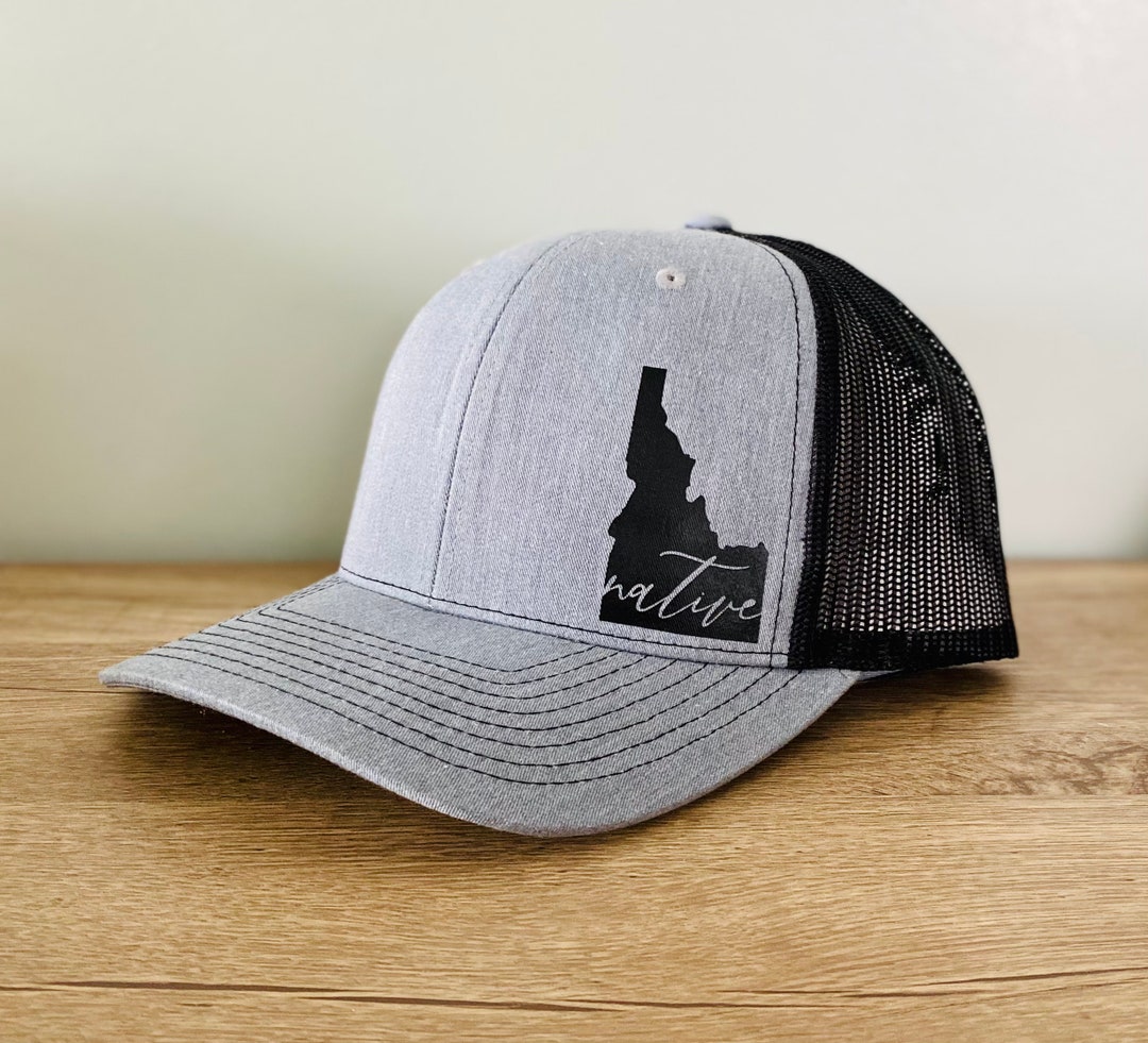 Idaho Native (script) Trucker Hat (multiple Styles) - Etsy