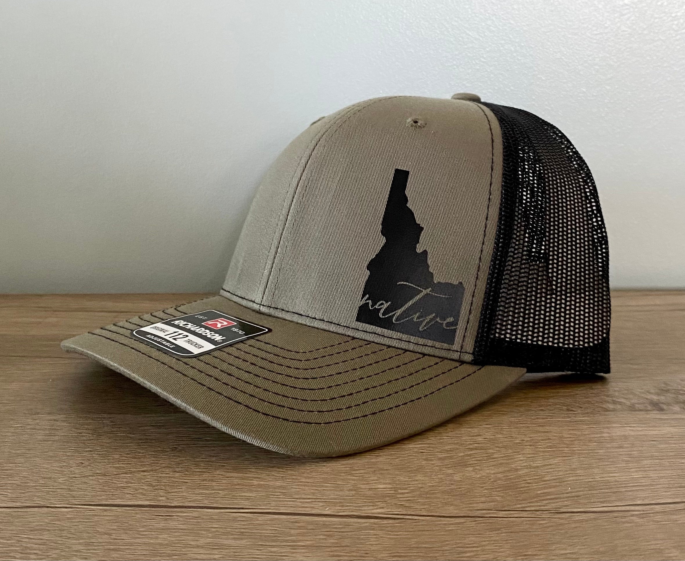 Idaho Native script Trucker Hat multiple Styles | Etsy