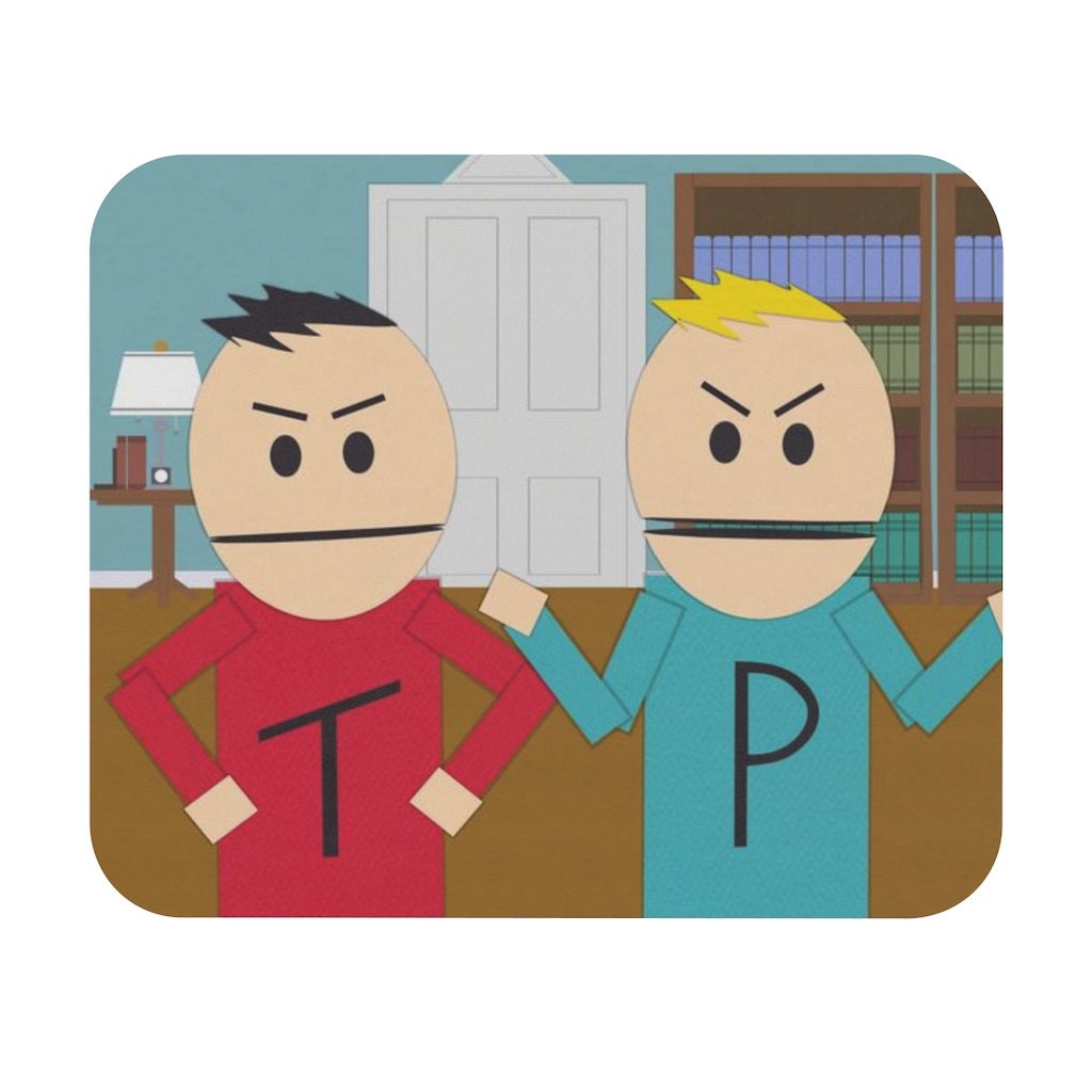South Park Mouse Pad Terrance and Phillip Mousepad South - Etsy