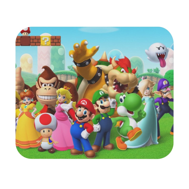 Custom Super Mario MausPad Super Mario Geschenke für Kinder - Etsy.de