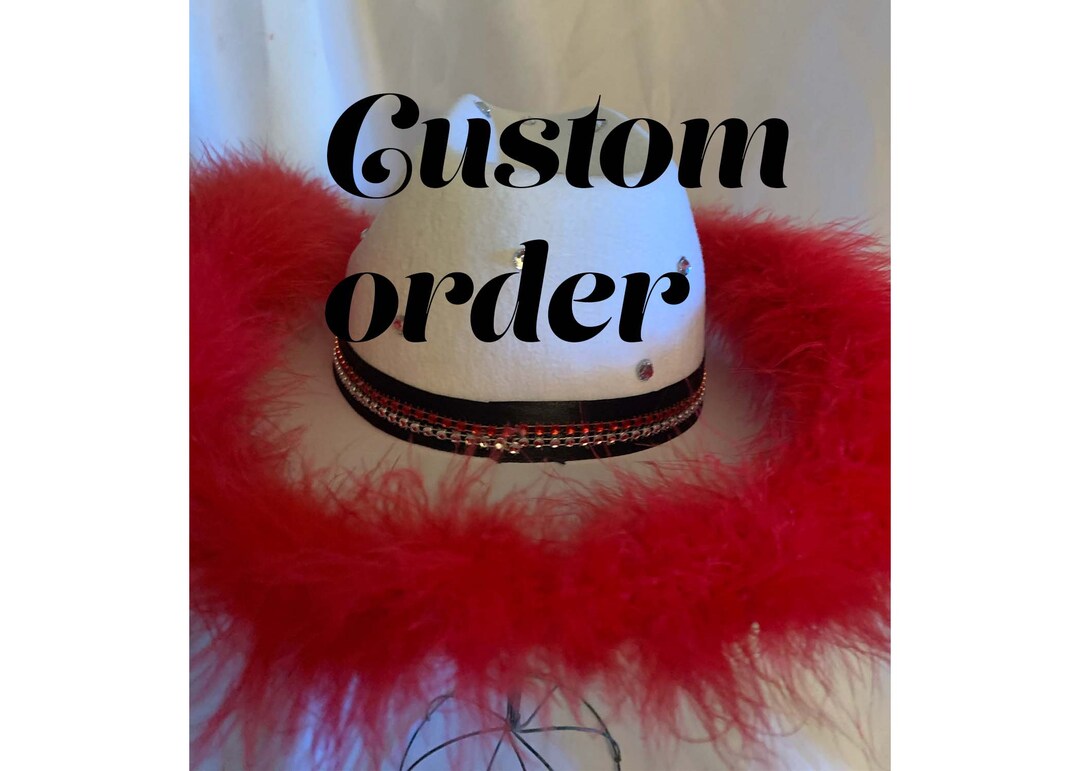 Custom Cowboy Hat Party Hat Tik Tok Hat - Etsy