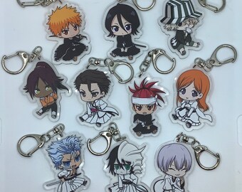 Anime Bleach Keychain - Etsy