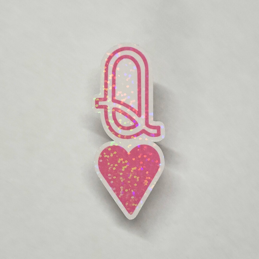 Queen of Hearts Sticker // Die-cut Stickers - Etsy