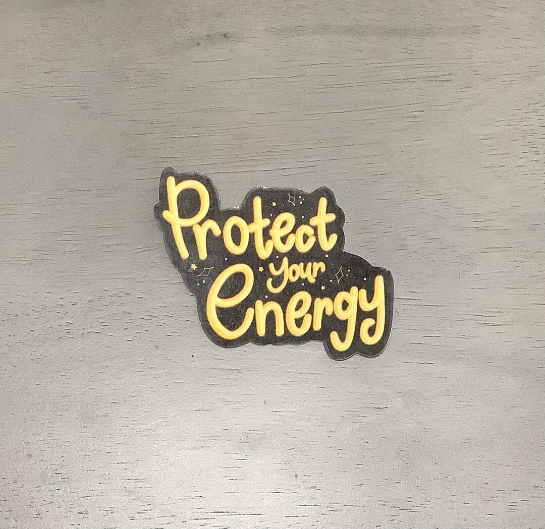 Protect your Energy Sticker - Etsy.de