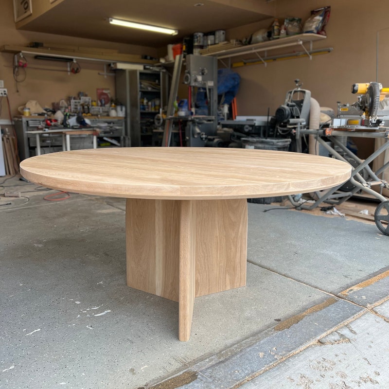 Oak Dining Table - Etsy