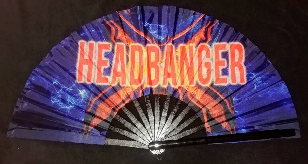 Excision Headbanger Clack Fan - Etsy