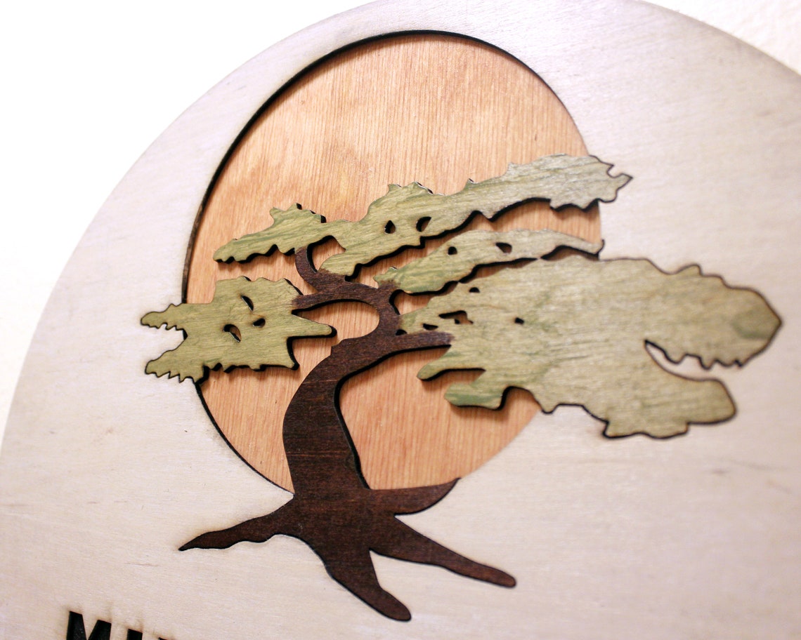 Miyagi-do Karate Karate Kid / Cobra Kai Wood Carved Sign | Etsy