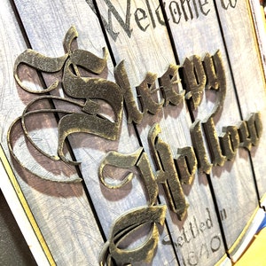 Sleepy Hollow- Headless Horseman - Wood Carved Sign - Etsy