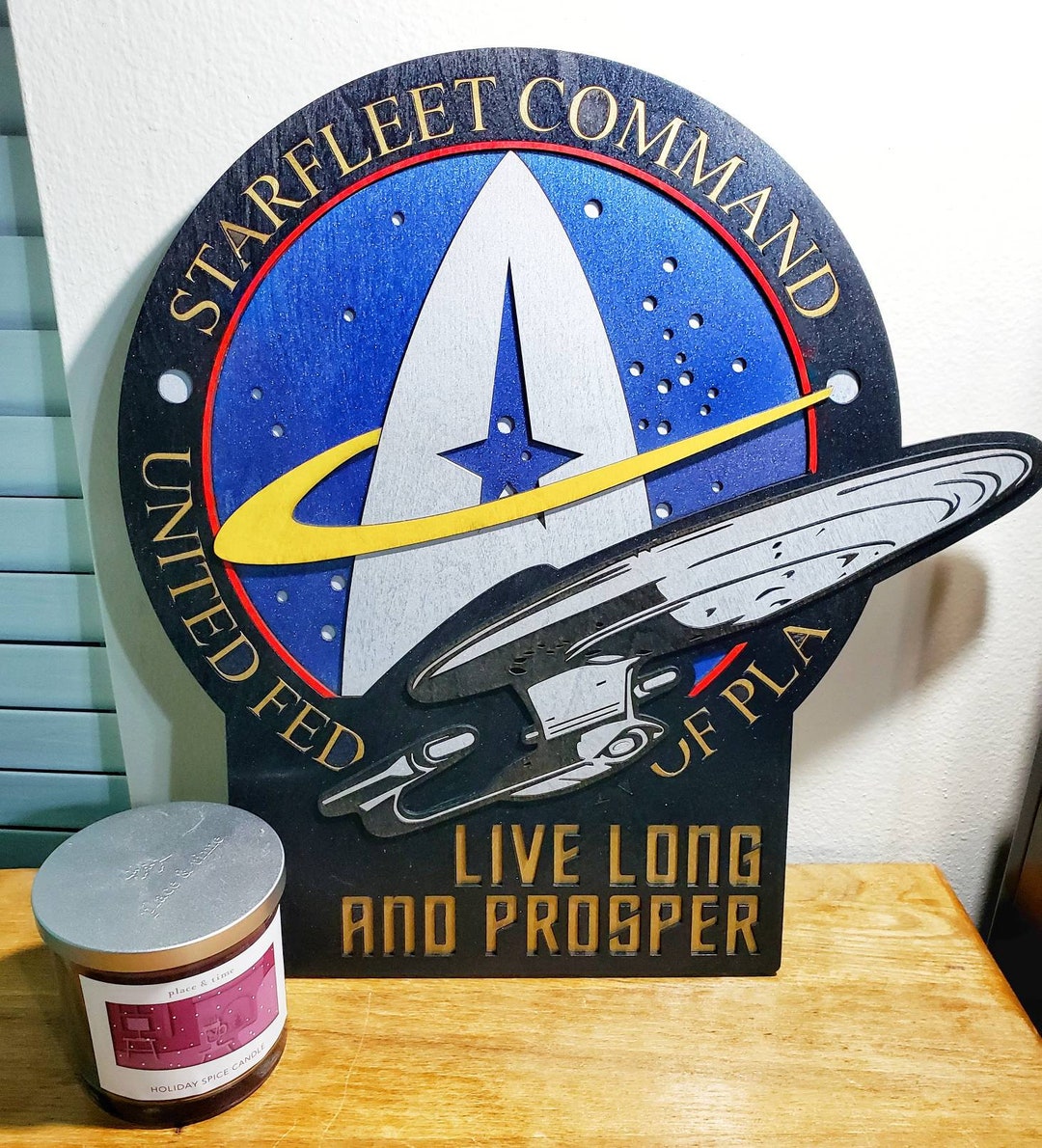 Star Trek Boldly Go Wood Carved Sign - Etsy