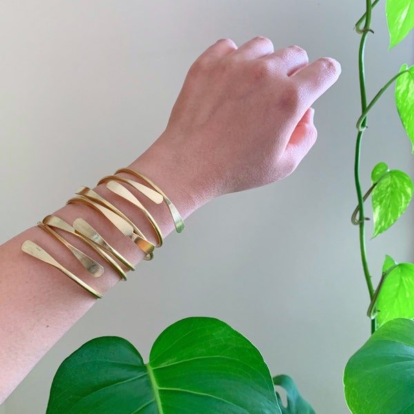Brass Bangle Set - Etsy