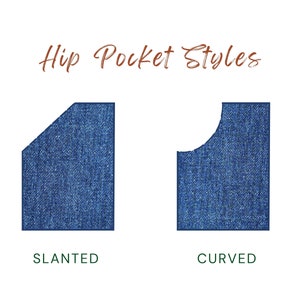 Sew on Denim Cargo Pocket Premade Flap Patch Pocket for Adult - Etsy