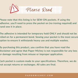 Custom Add on Inside Jacket Pocket, Inner Pocket for Coats & Blazers ...