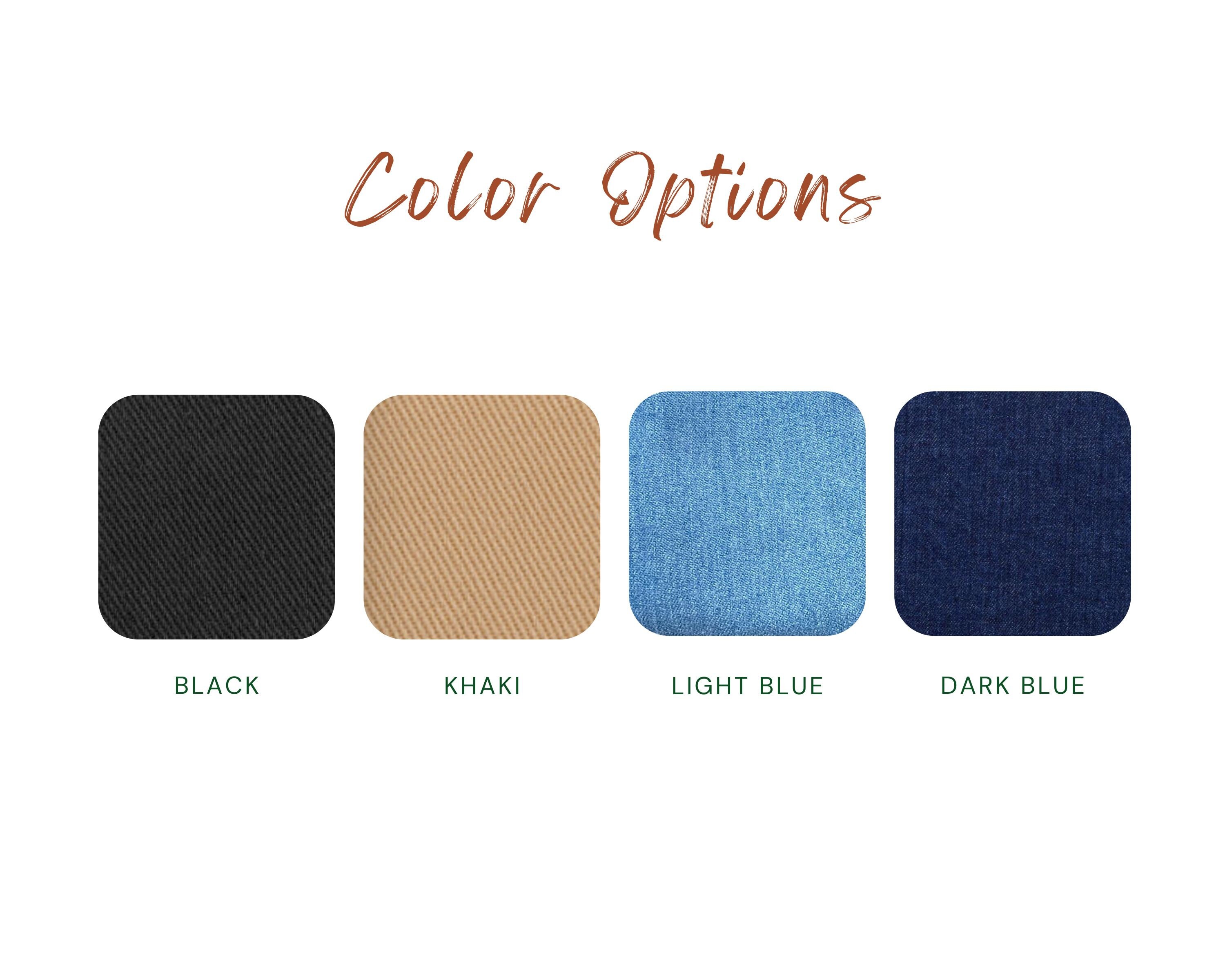 Sew on Denim Cargo Pocket, Premade Flap Patch Pocket for Adult Pants ...