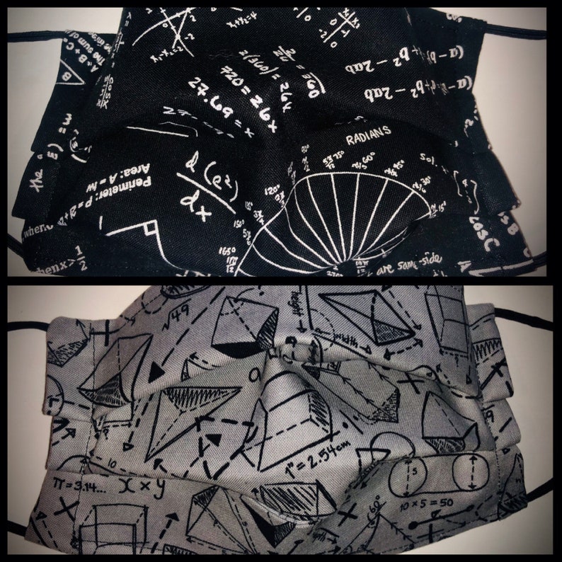 Math Teacher Face Mask | Etsy