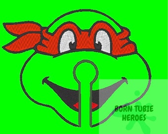 Teenage Mutant Ninja Turtle Embroidery Design | Etsy