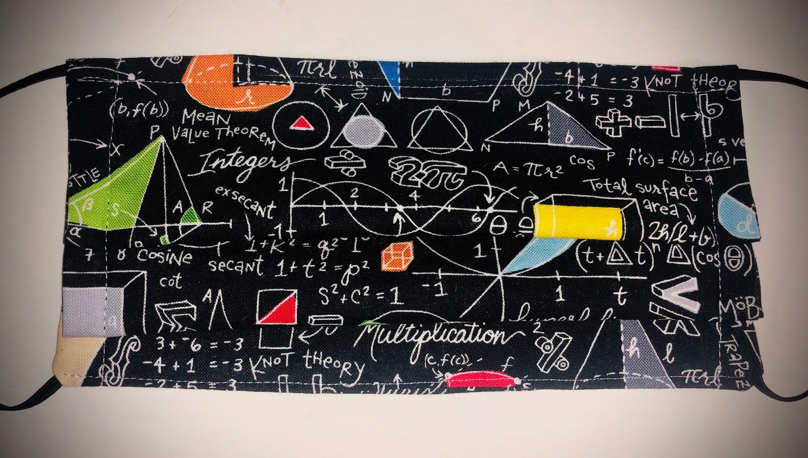 Math Teacher Face Mask | Etsy