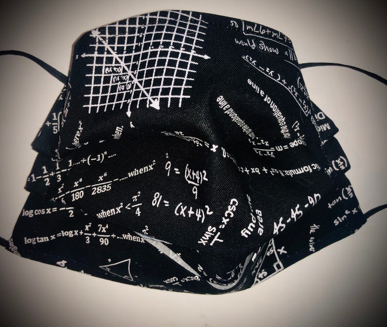 Math Teacher Face Mask | Etsy
