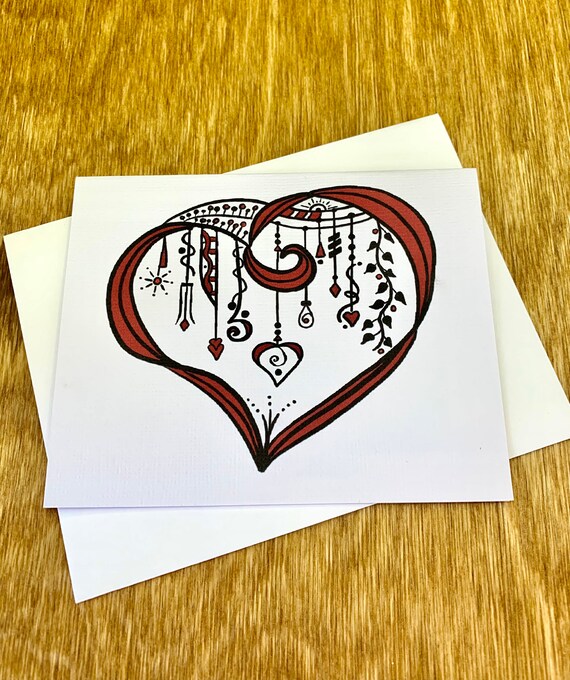 Zenspiration Heart Cards - Etsy