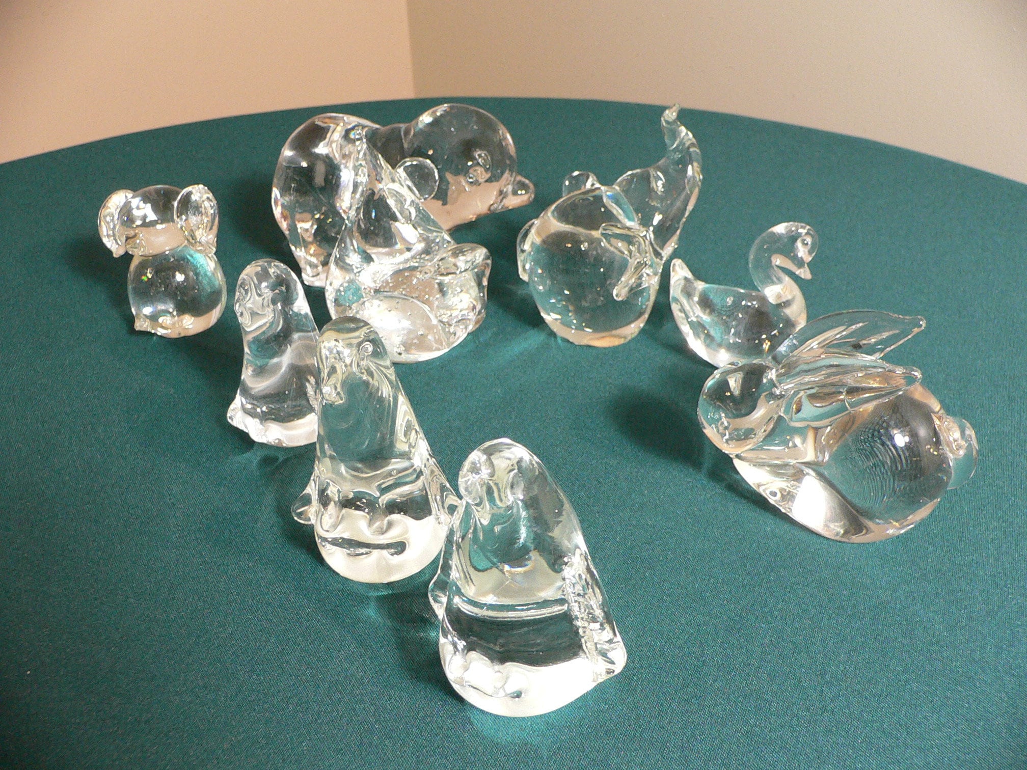 Crystal Glass Figurines