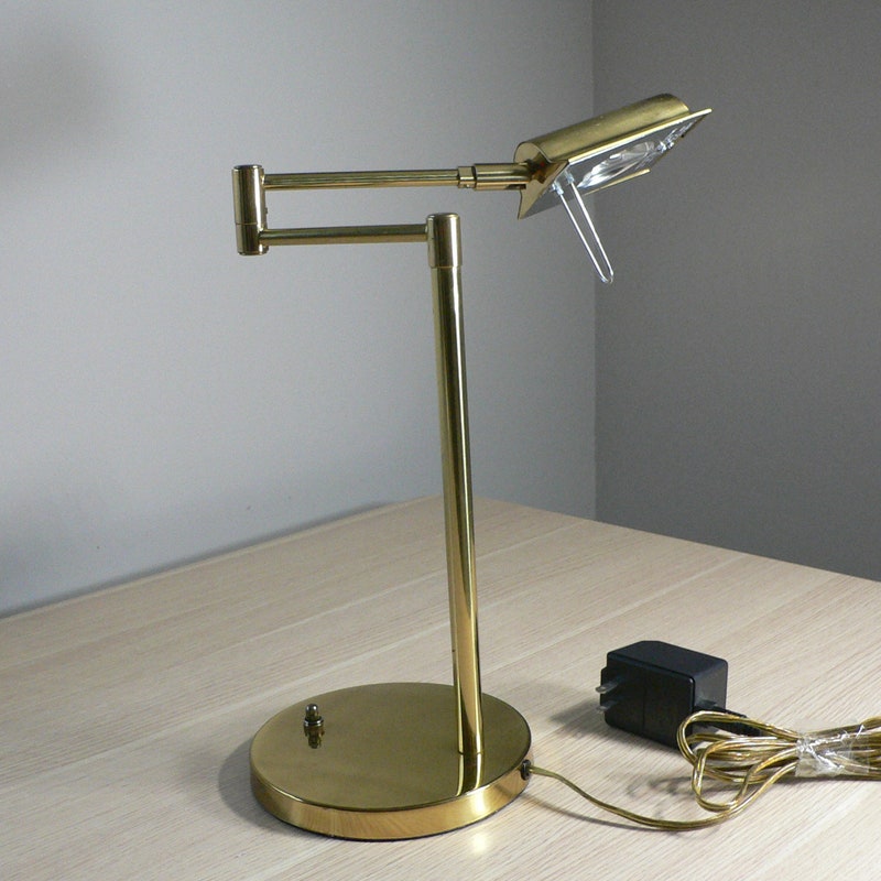 Brass Reading Lamp - Etsy