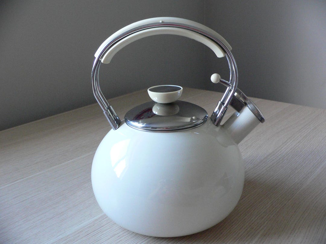 Copco Made in Sweden Stove Top Hot Water Kettle Enamel on Steel and ...
