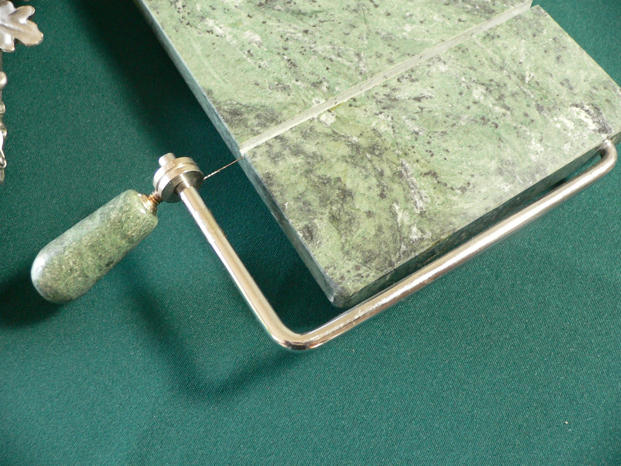 Vintage Seagull Pewter Grape Green Marble Cutting Board.marble | Etsy