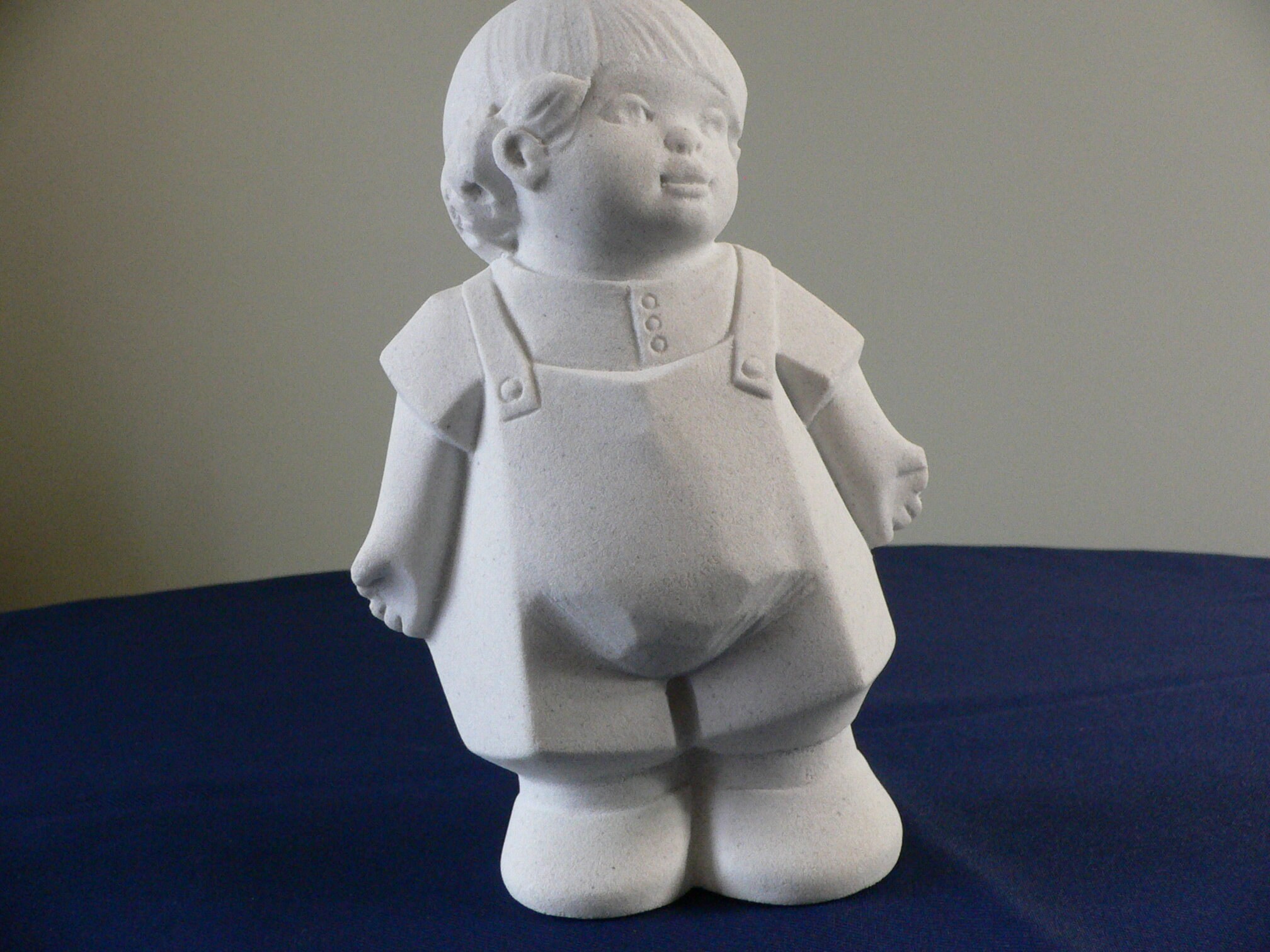 Vintage Marbell Stone Art Belgium Child Sculpture Figurine.art | Etsy