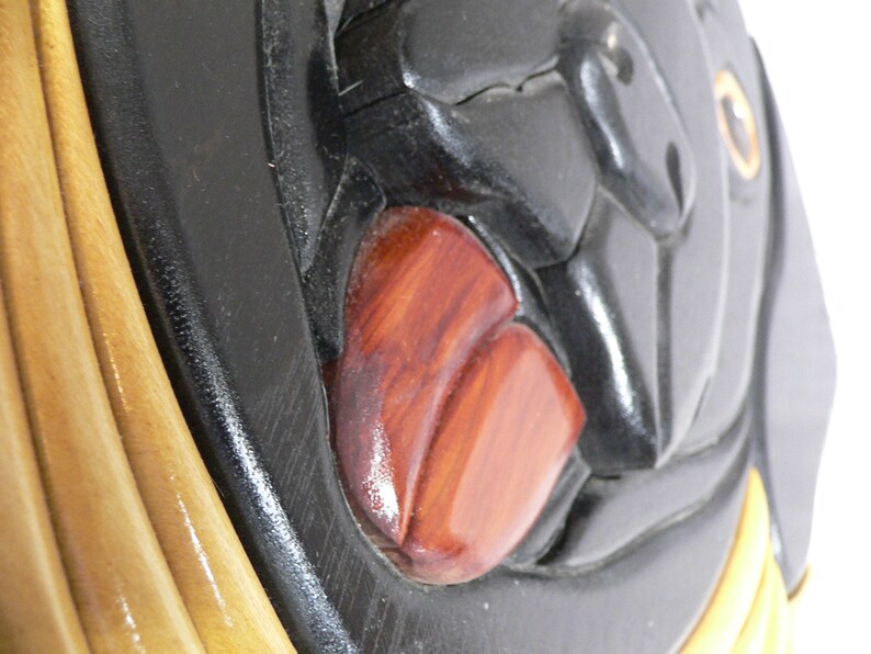 Vintage Black Labrador Retriever Intarsia Done to Original - Etsy