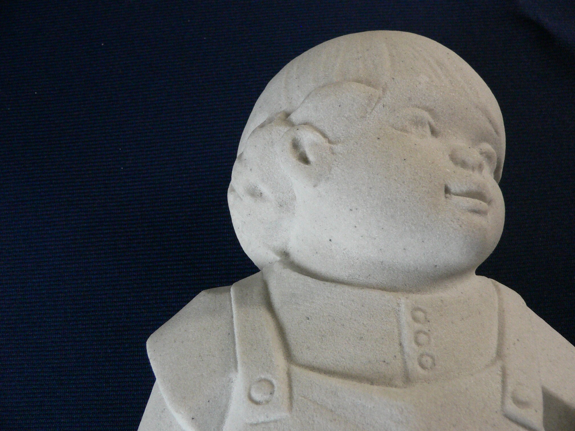 Vintage Marbell Stone Art Deco Boy Figurine - Belgium Sculpture - Etsy
