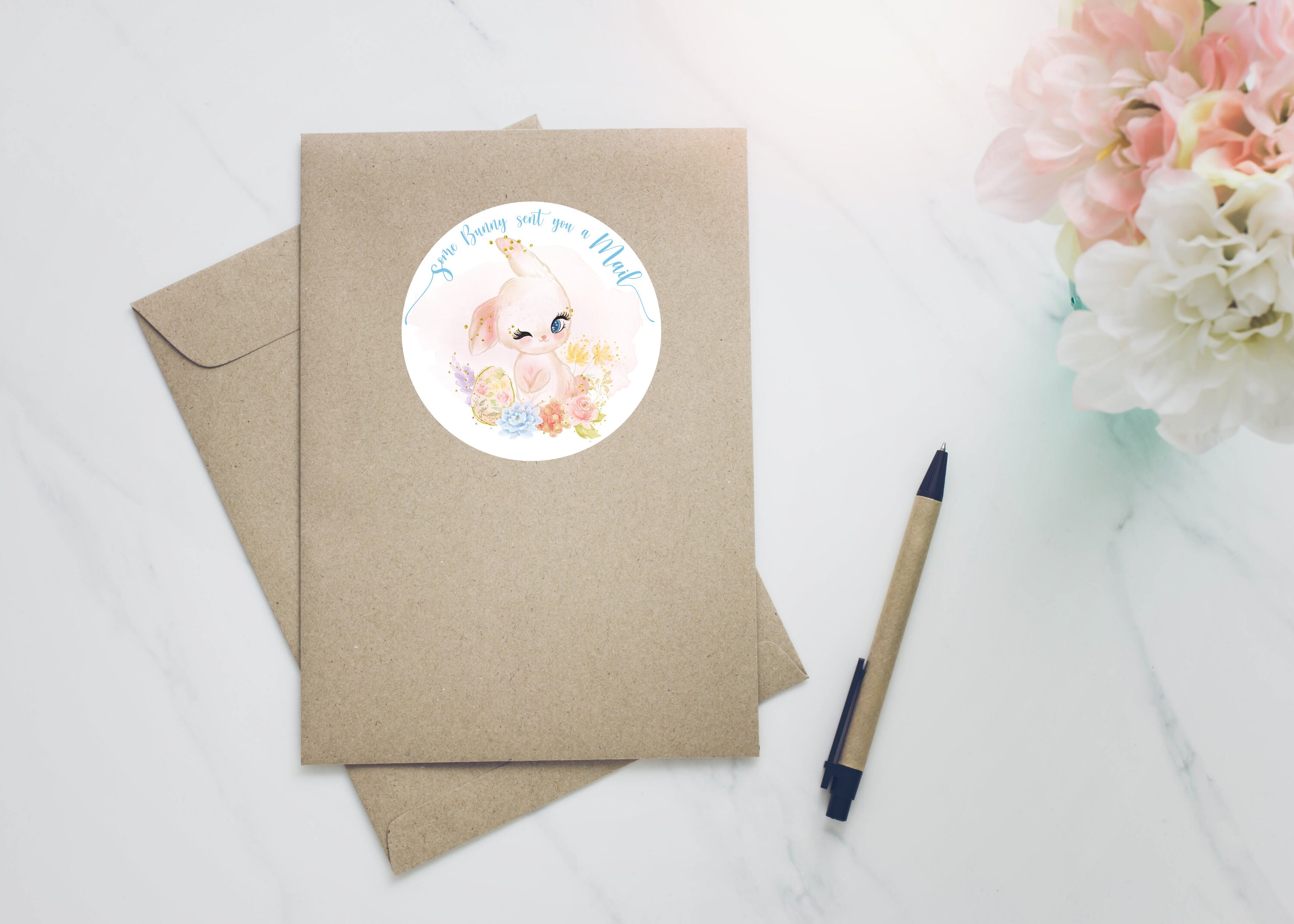 Printable Stickers, Easter Stickers, Easter Bunny, Easter Png - Etsy