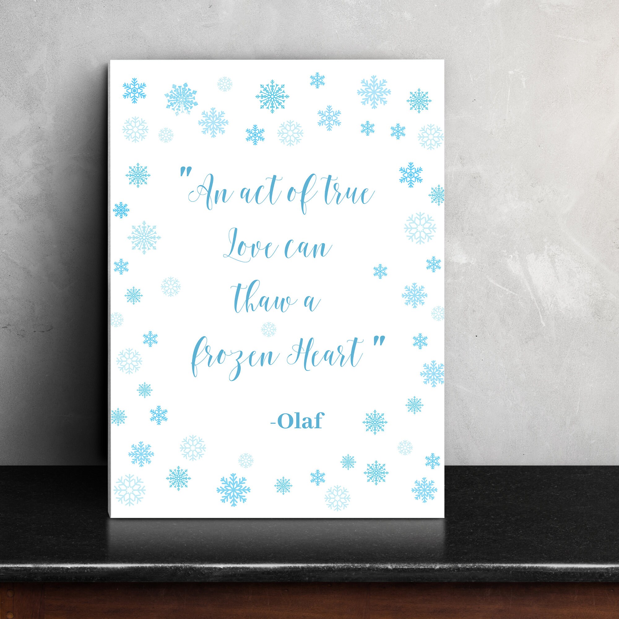 Olaf True Love Quote