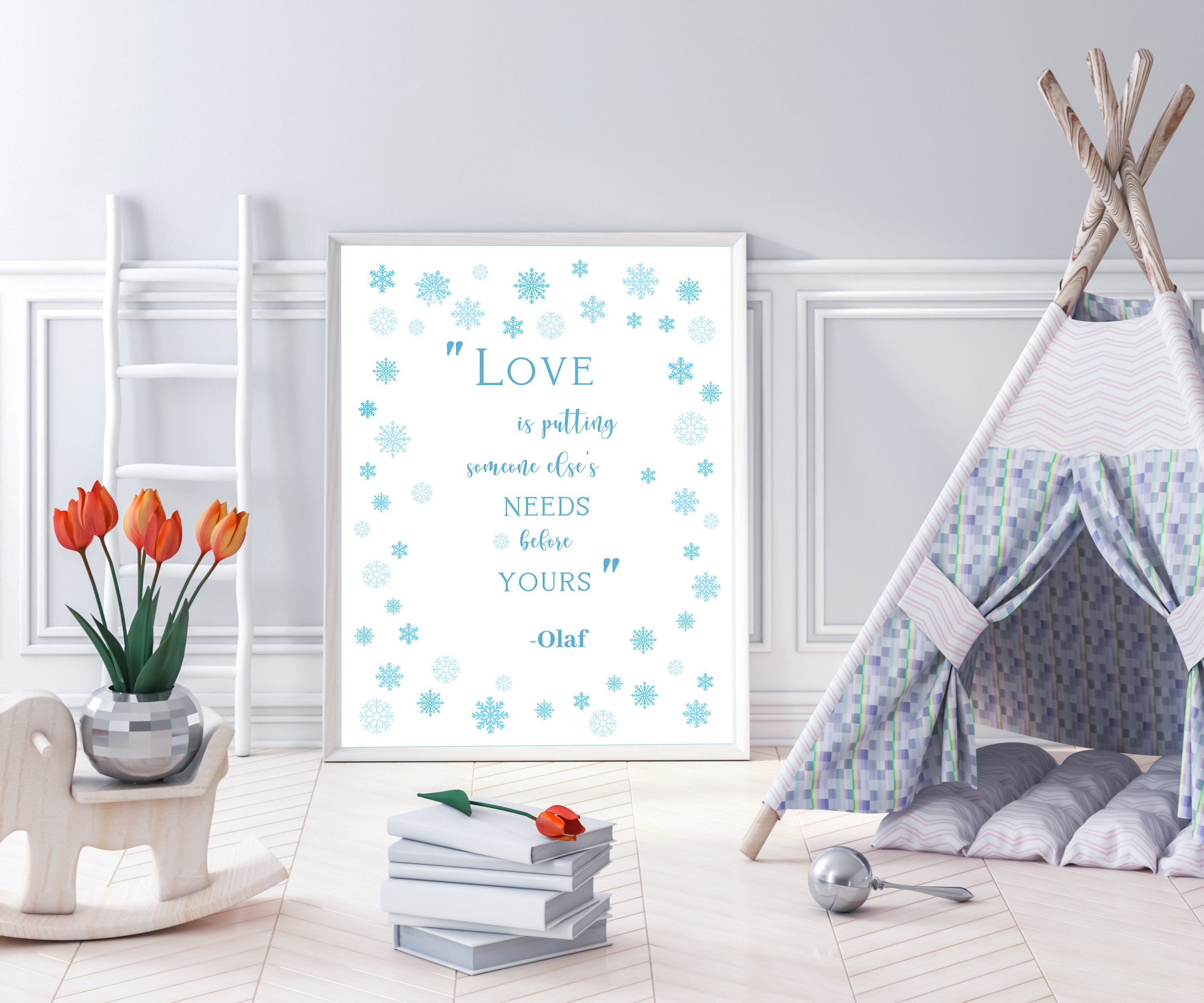 Frozen Printable, Disney Quotes, Olaf, Printable Quote, Nursery Decor ...