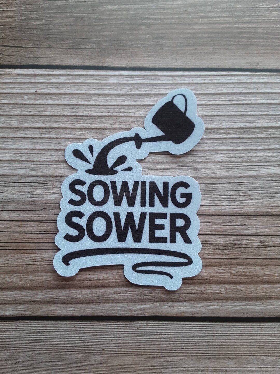 Sowing Sower Laminated Vinyl Sticker - Etsy