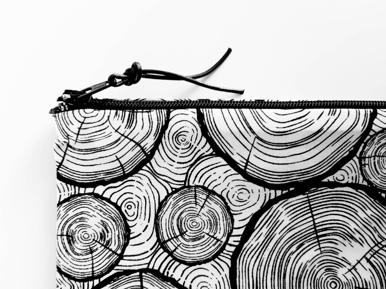 Wood Slices Zipper Pouch Wood Zipper Pouch Log Zipper Pouch | Etsy