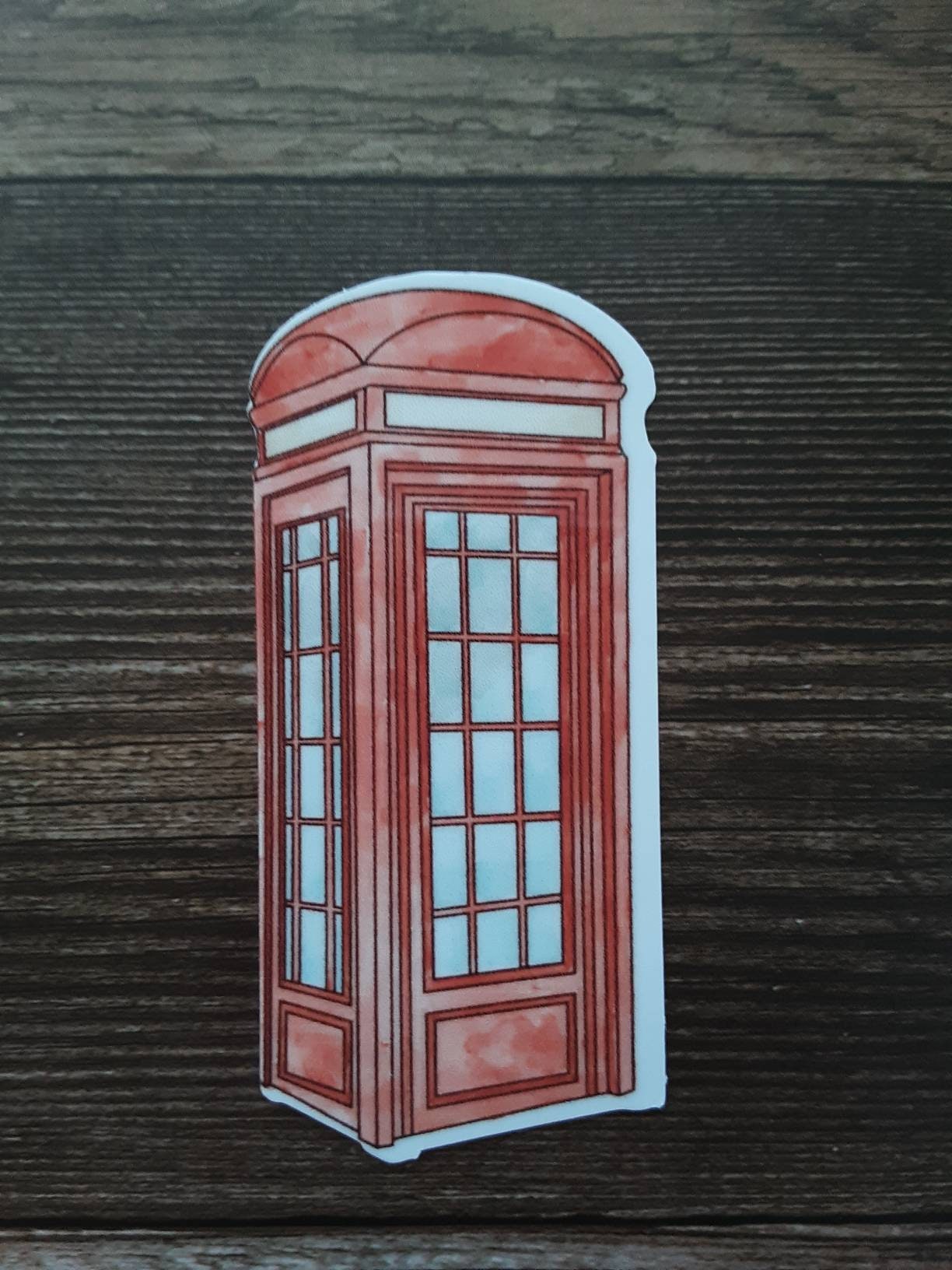 Phone Booth Waterproof Vinyl Stickers - Etsy New Zealand