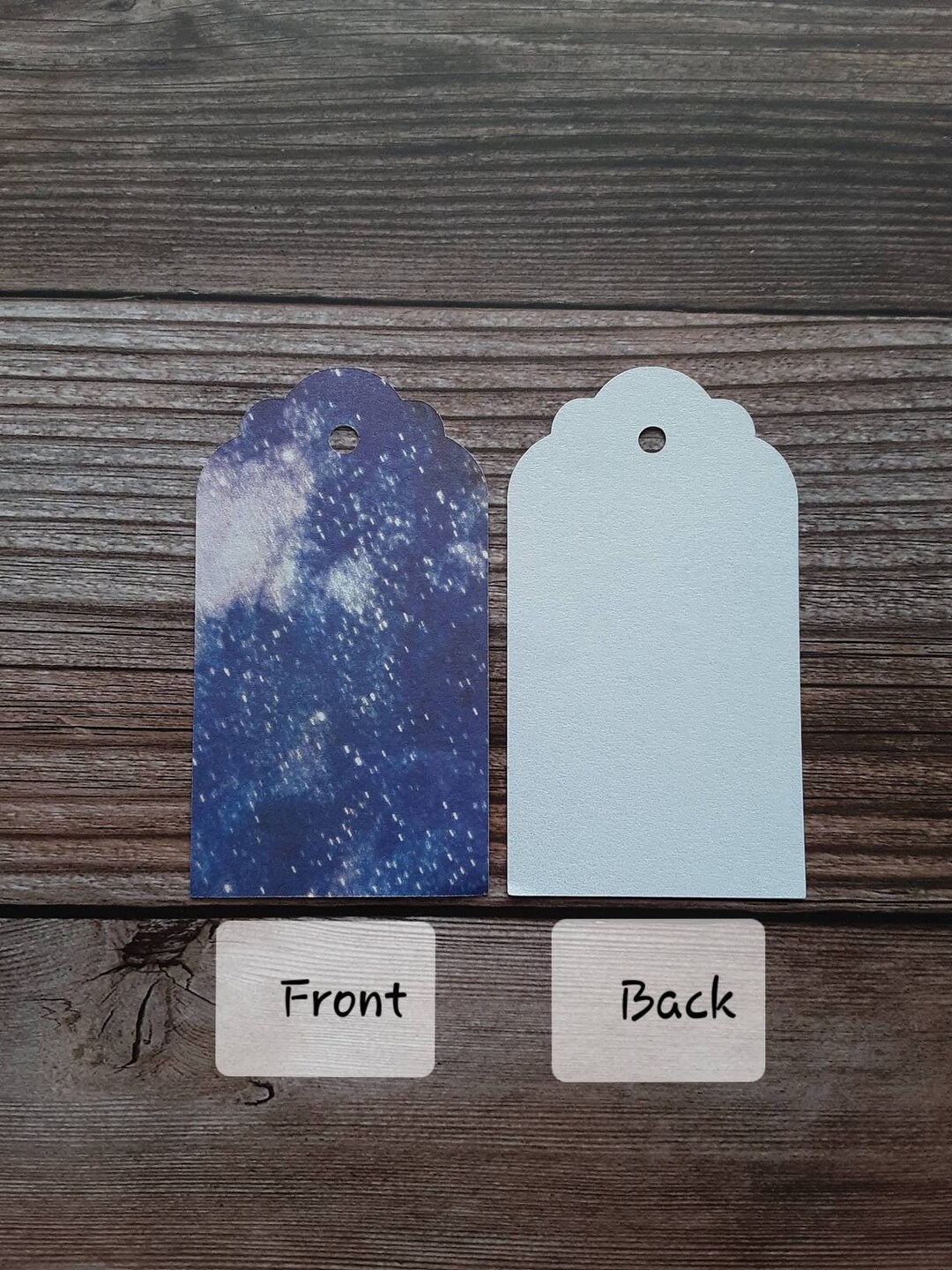 24 Milky Way Cardstock Gift Tags - Etsy