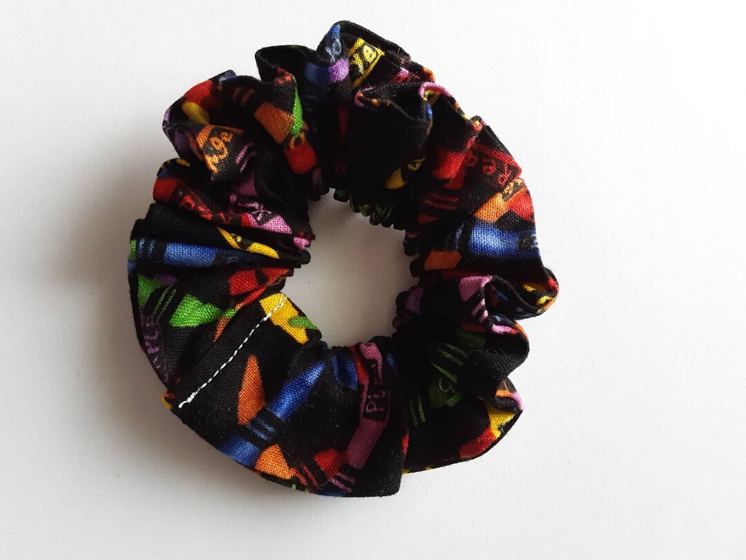 Crayon Scrunchies, Coloring Crayon Scrunchies - Etsy