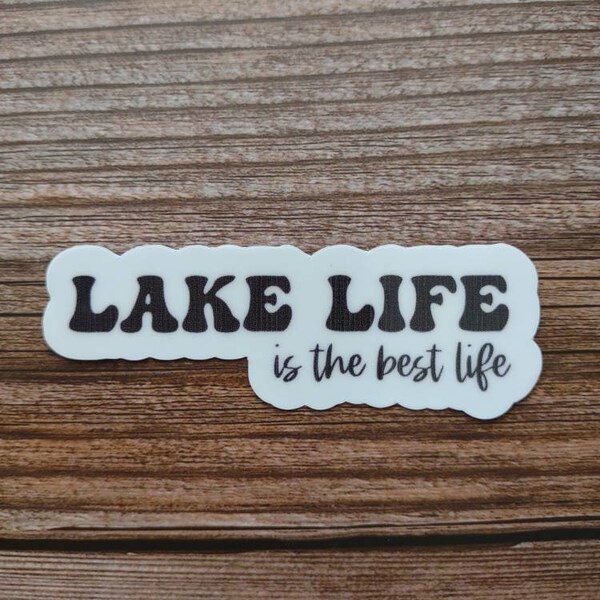 Lake Life Decal - Etsy