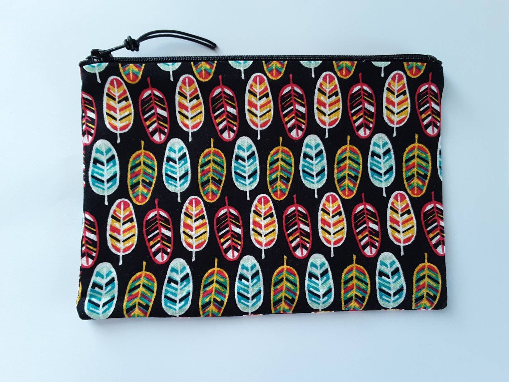 Feather Zipper Pouch, Leaf Zipper Pouch, Gift Ideas, Gift Ideas ...