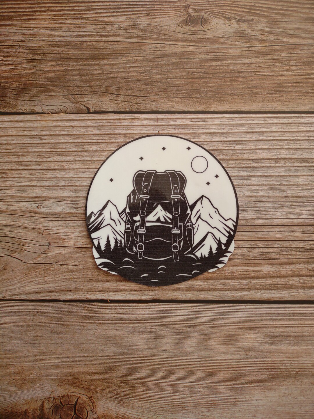 Scenic Backpack Vinyl Sticker - Etsy