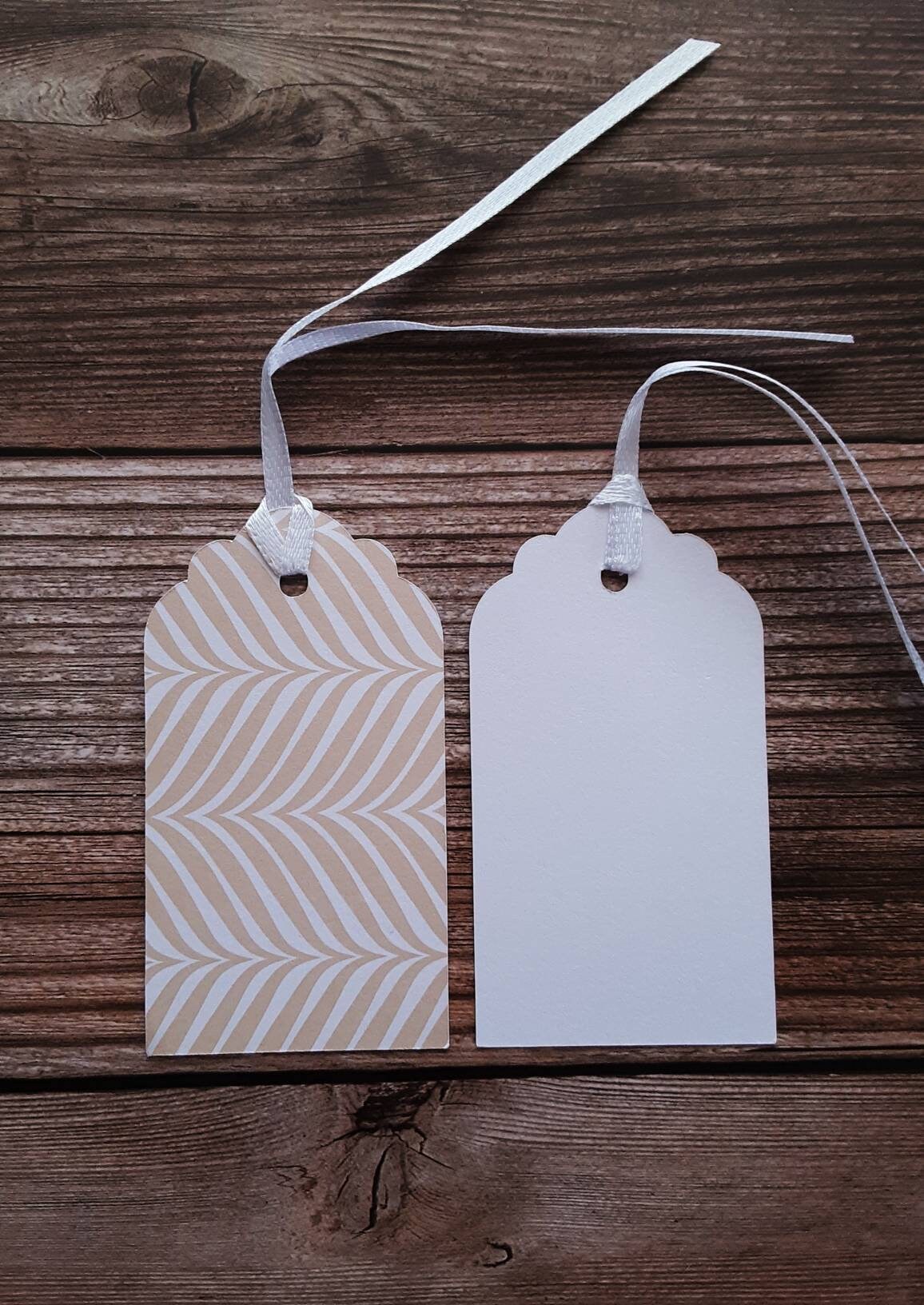 24 Cardstock Gift Tags - Etsy