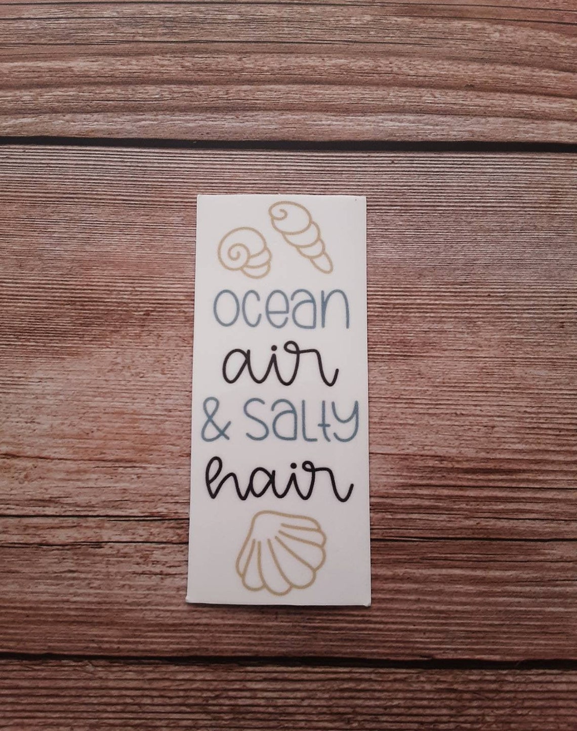 Beach Vinyl Decal Beach Waterproof Vinyl Sticker - Etsy UK