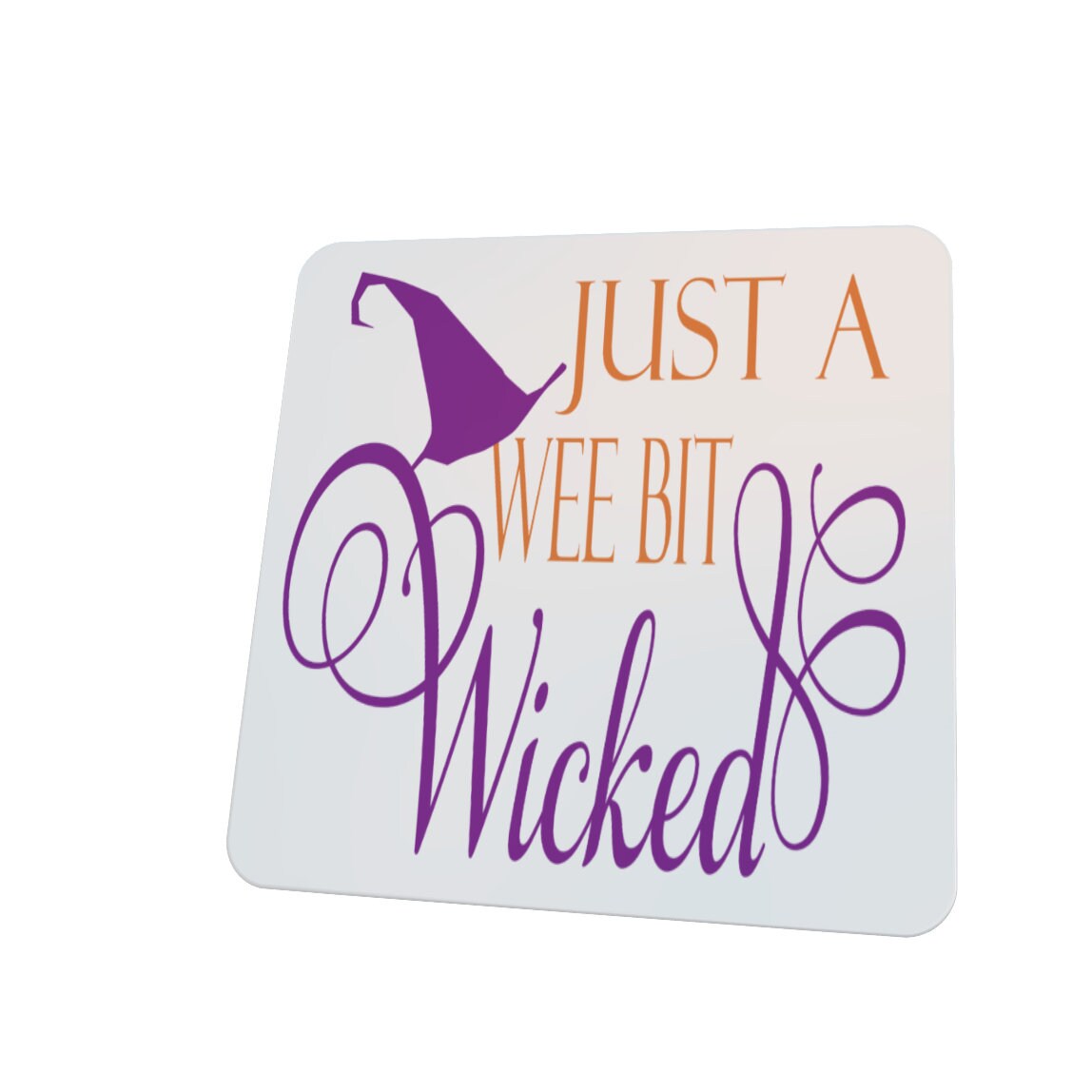Just A Wee Bit Wicked Pagan Celtic Wicca Drinks Coaster - Etsy