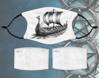 Viking Face Mask | Etsy