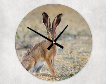 Hare Clock - Etsy UK