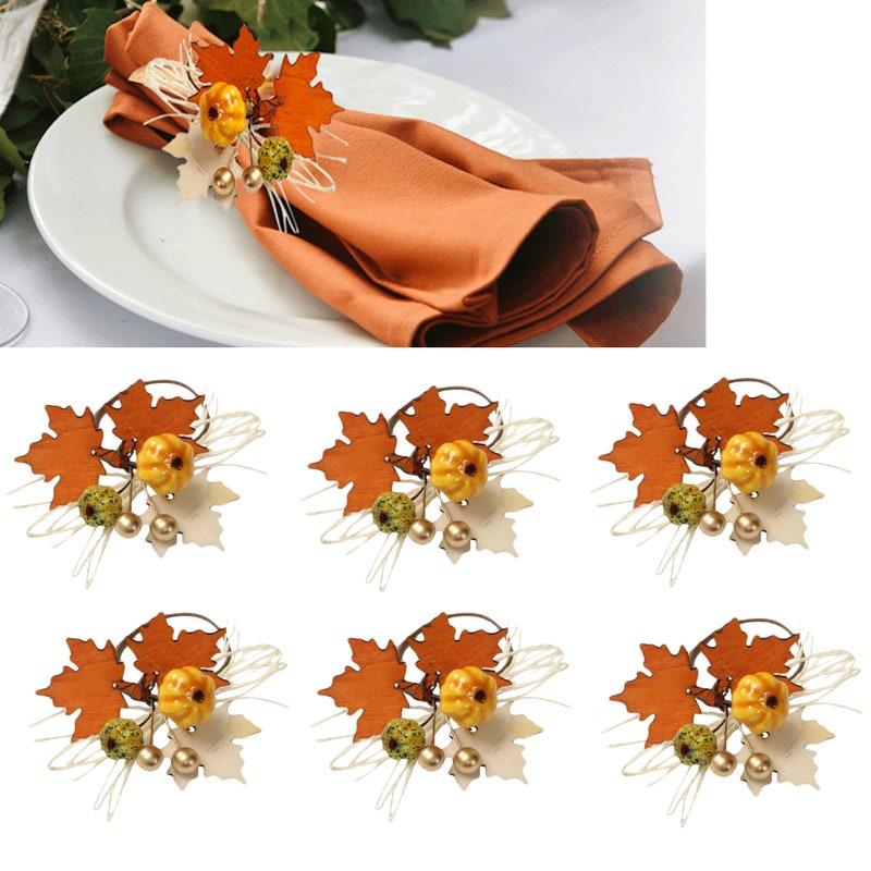 Autumn Napkin Rings - Etsy