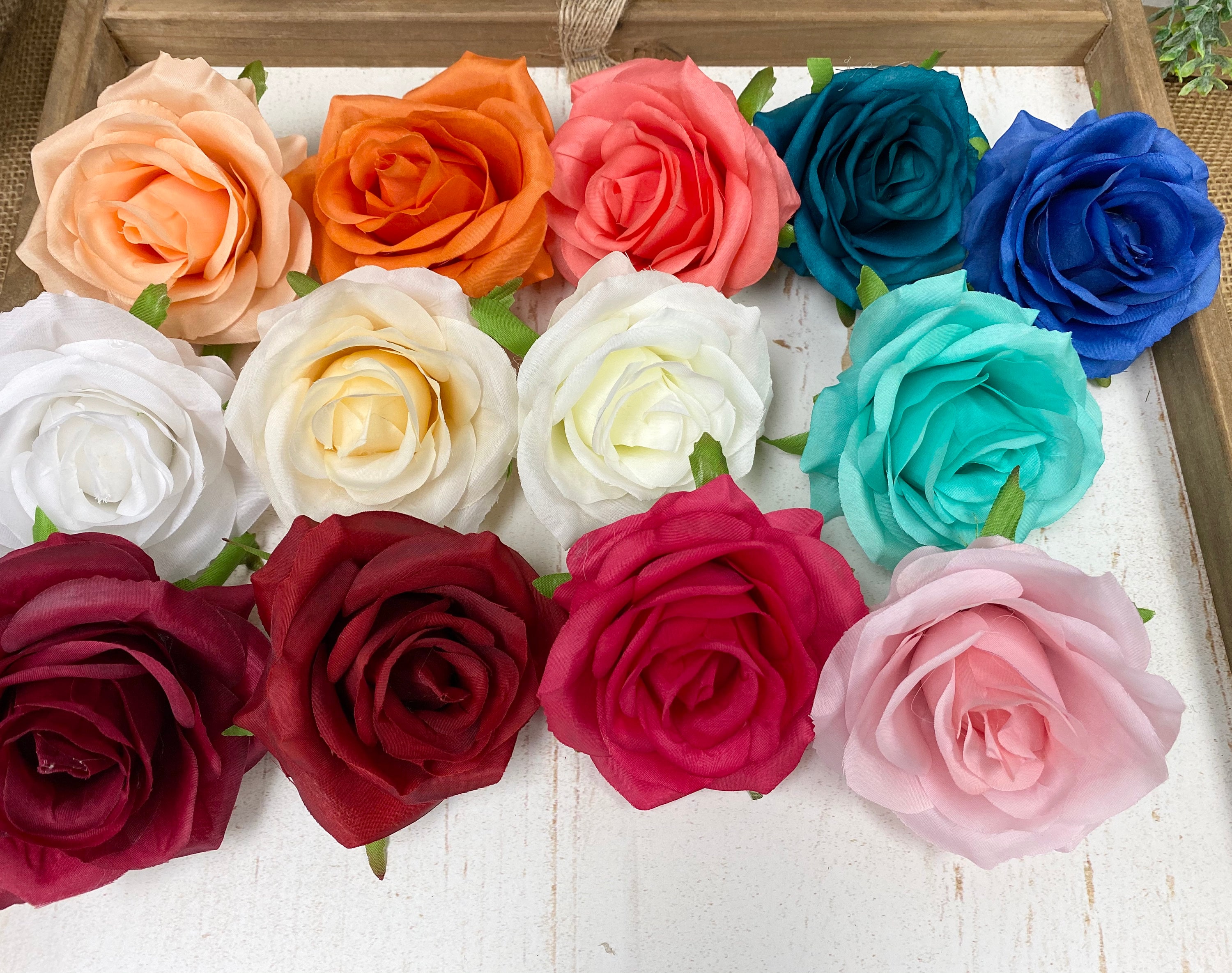 Stemless Loose Roses-perfect for Making Bouquet Corsage - Etsy