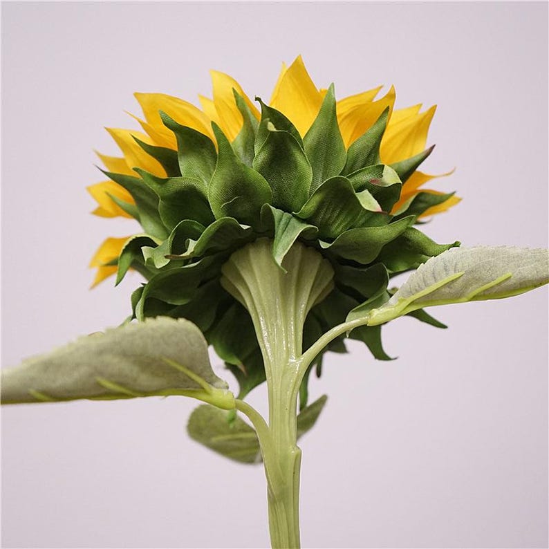 Pack of 3-27.5"-lux Collection-moisturized Real Touch Sunflower-rustic ...